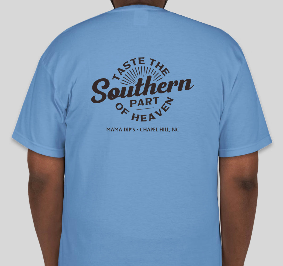 Mama Dip's Carolina Blue T-Shirt | Mama Dip's Kitchen